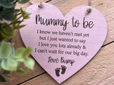 Mummy To Be From Bump Sign – Sprinkled with Magic
